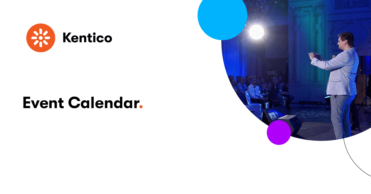 Event calendar | Kentico Jobs | Kentico Jobs